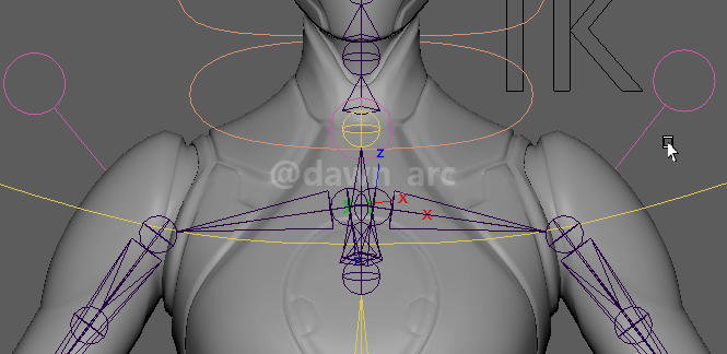[Maya]Rigging 17 - Clavicles & Fingers